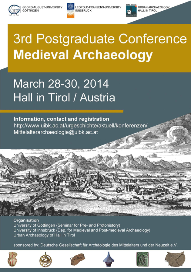 3rd International Postgraduate Conference on Medieval Archaeology ...